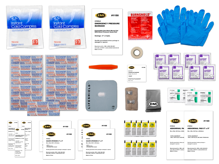 EMI 861 Trauma Pac (Refill Kit) – KPaul Medical